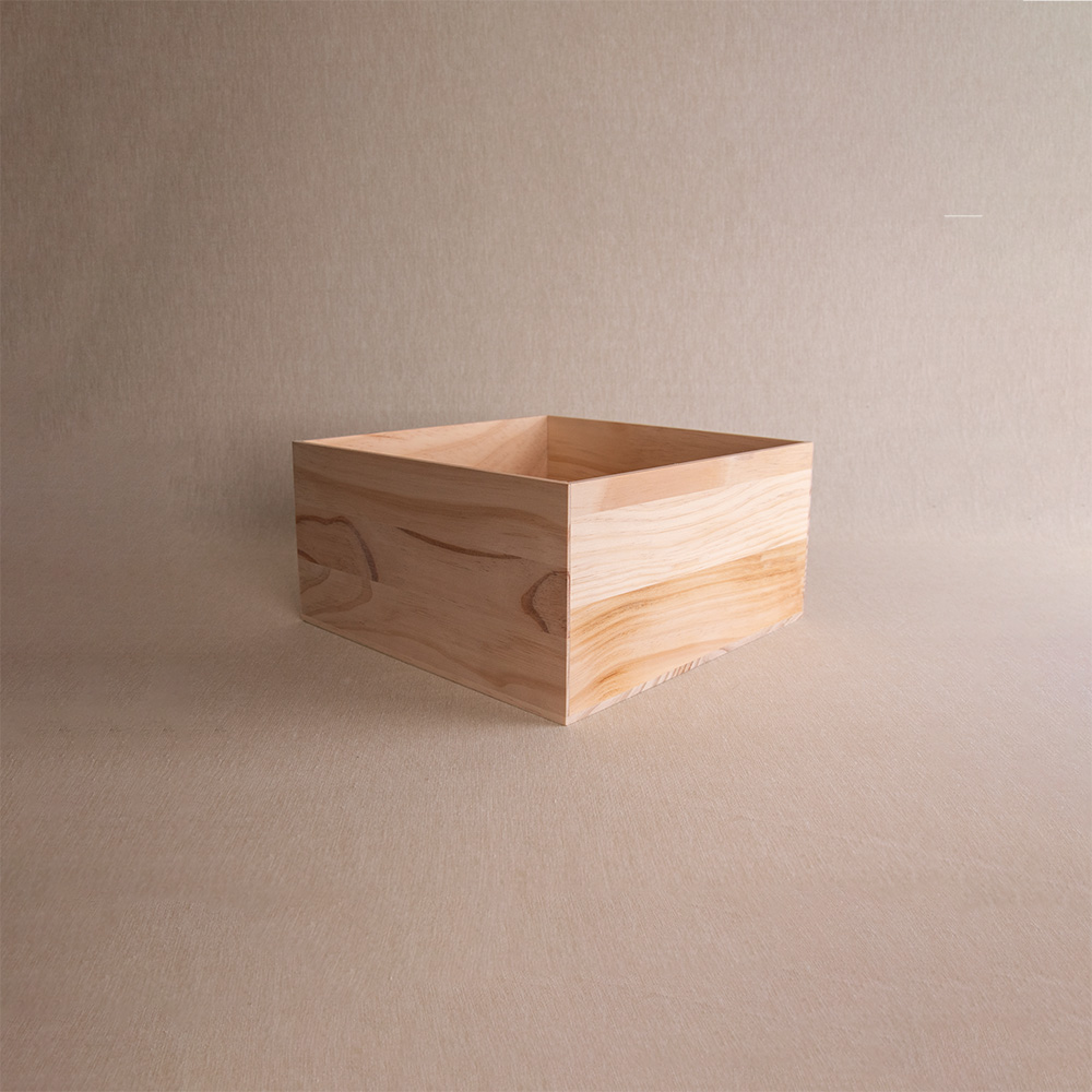 Boîte en bois | Pin | L30xl30xH15cm - Ostal